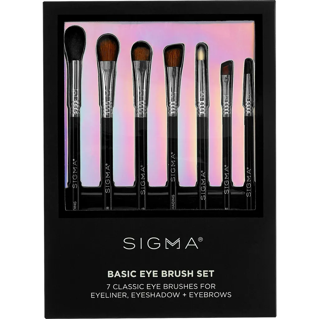Sigma Basic Eye Brush Gift Set – Professional Eye Makeup Brushes