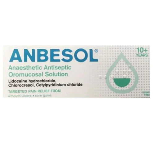 Anbesol Liquid Oral Pain Relief For Adults & Baby | Liquid Pain Killer