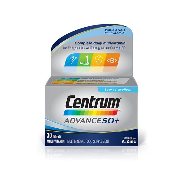 Centrum Advance 50+ Multivitamin | Daily Supplement for Adults Over 50