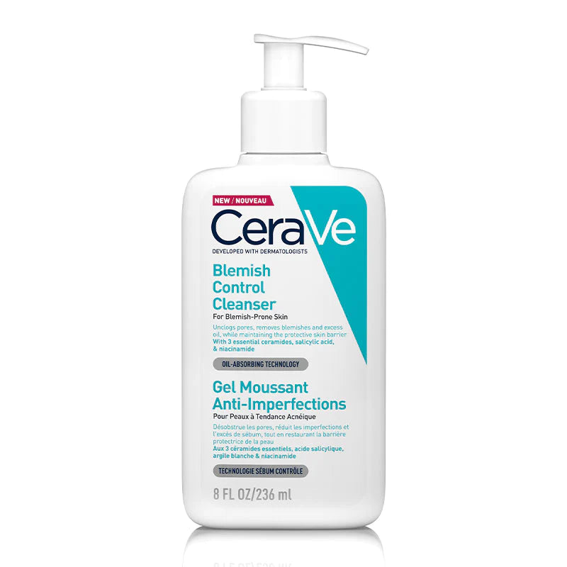 CeraVe Blemish Control Cleanser: Tackle Breakouts & Restore Skin
