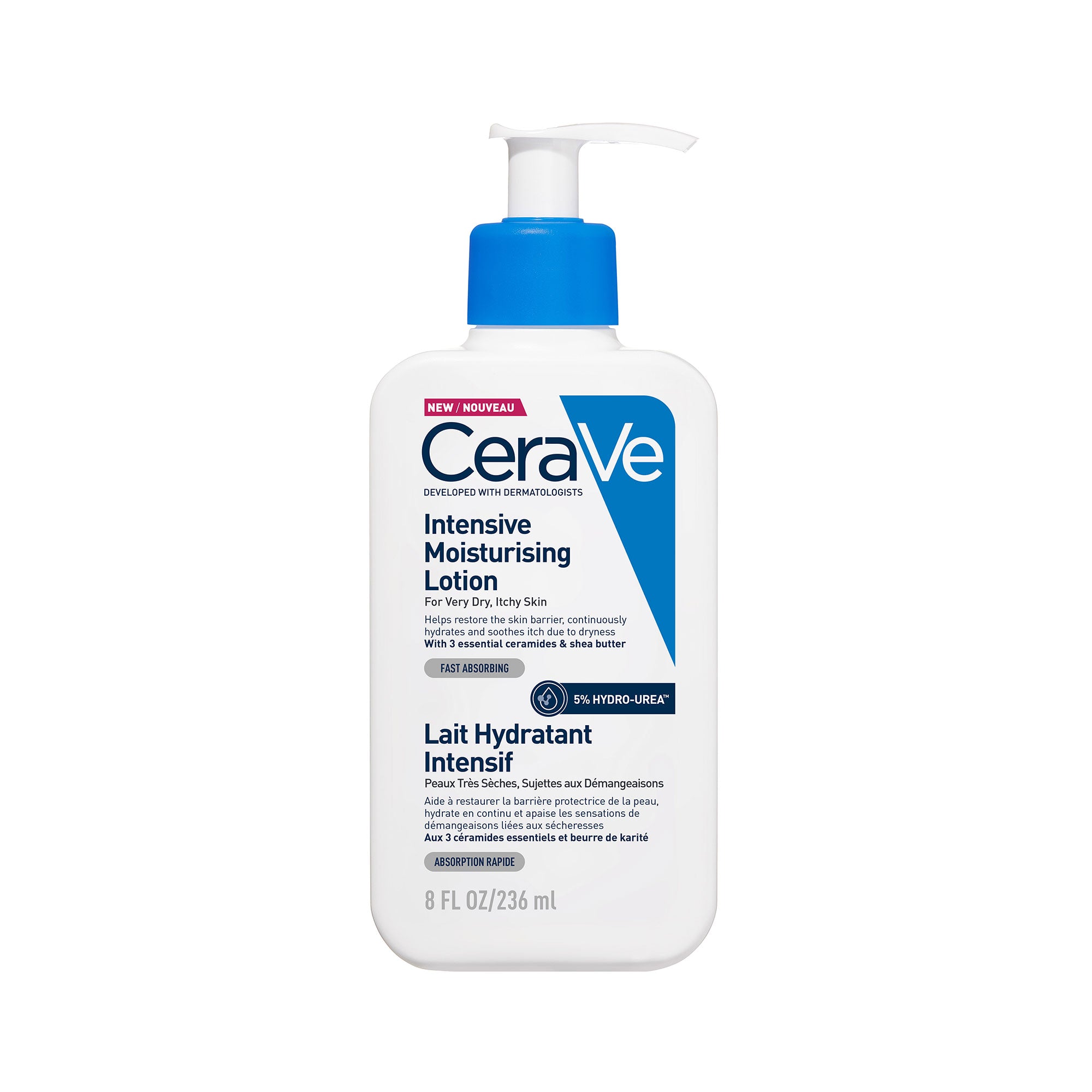 CeraVe Intensive Moisturising Lotion 236ml – 72-Hour Dry Skin Relief