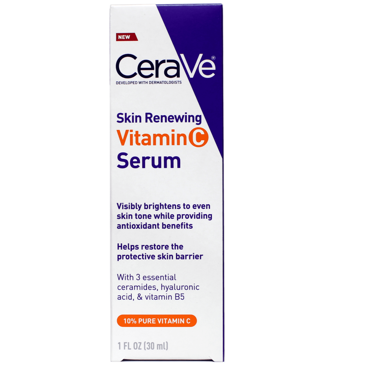 CeraVe Skin Renewing Vitamin C Serum - 30ml | Shop Online Ireland