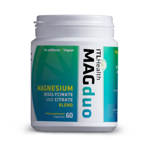 MAGduo Magnesium Bisglycinate & Citrate for Muscle & Bone Support