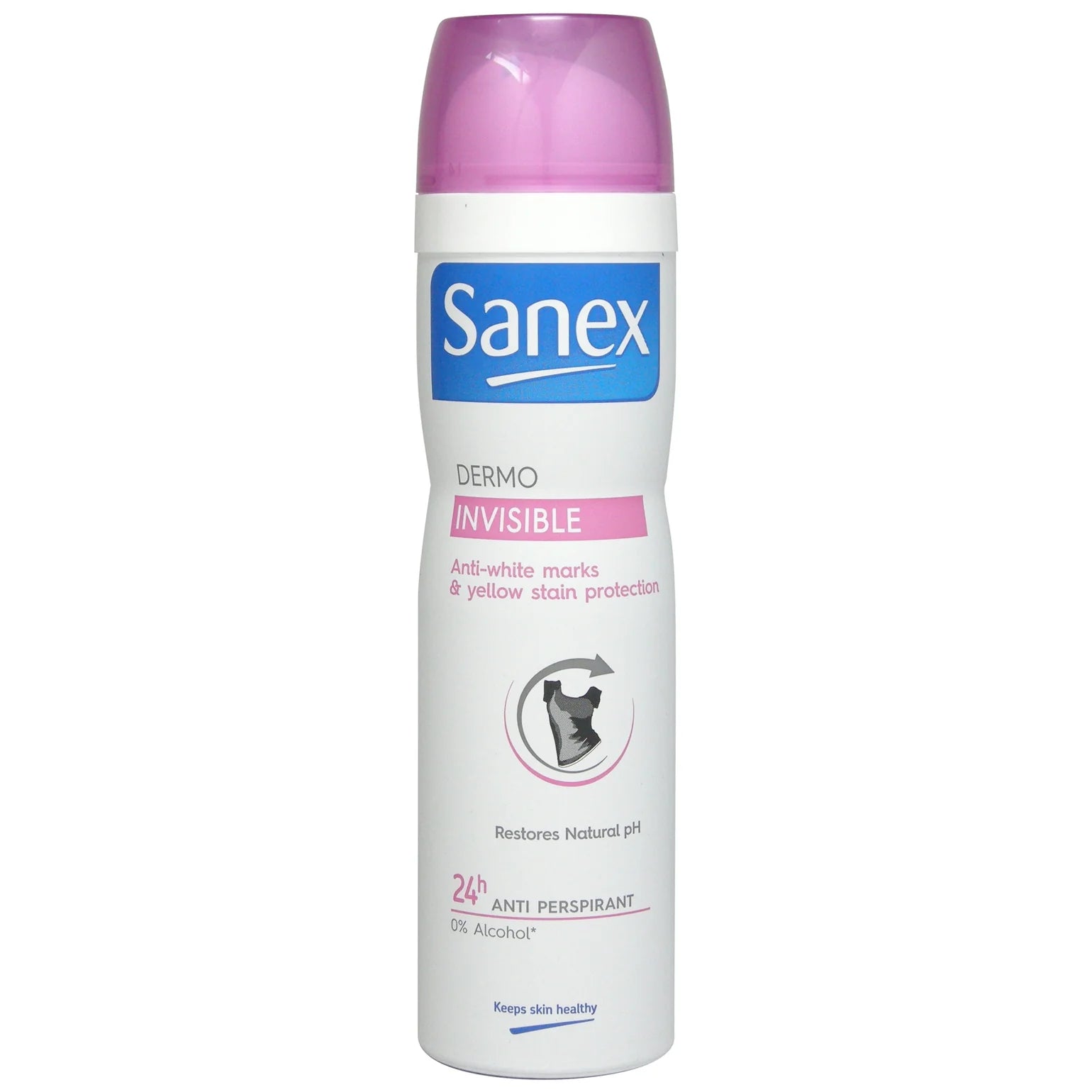 Sanex Dermo Invisible Anti-Perspirant Spray - 24H Protection - 200ml