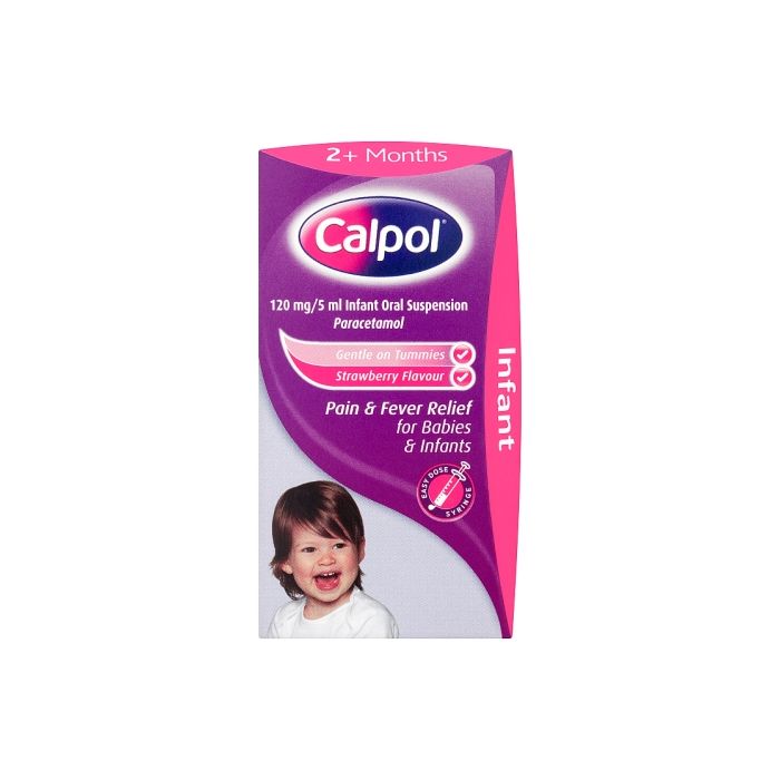 Calpol Original Infant & Baby Pain & Fever Relief With Syringe