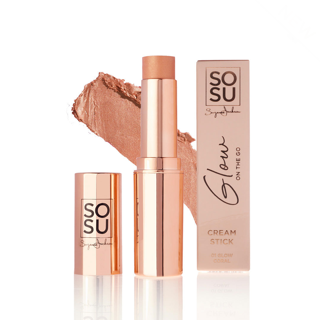 SOSU Glow On The Go Cream Stick - Glow Coral | Ballybrack Medical Hall